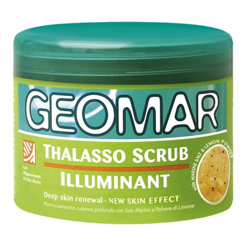 Geomar jierma lemon sea salt body scrub - limpiador exfoliante para la piel