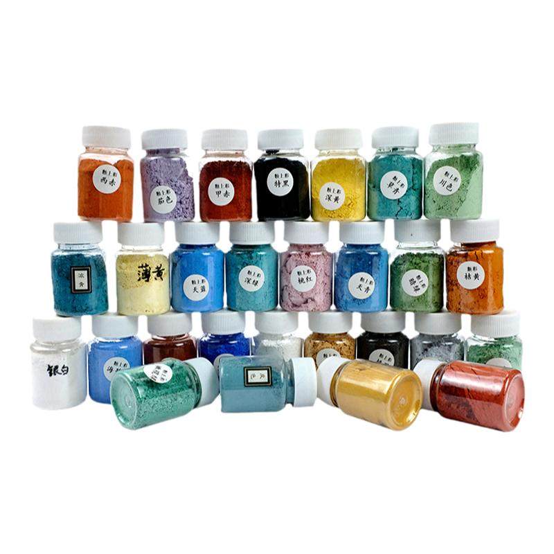Zhongqi Ceramic Glaze Pigment Powder - 28 Colors, Lead-Free, Low ...