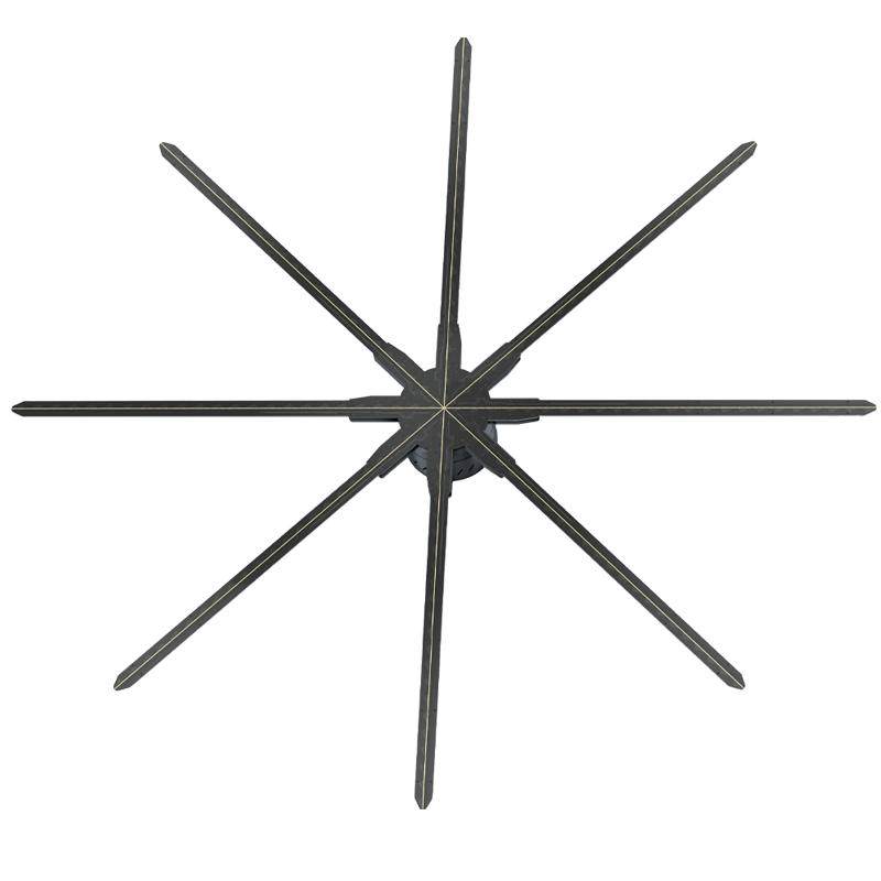 3D holographic projection suspended naked eye lamp for three-dimensional advertising