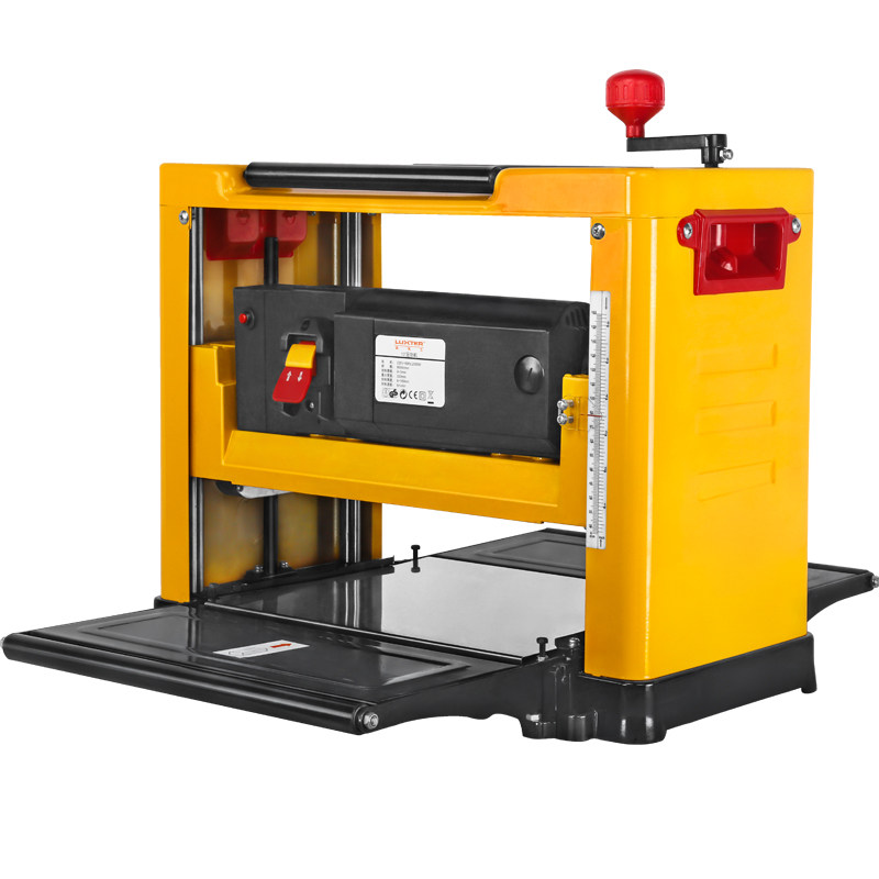 Locks 13-Inch Planer Woodworking Desktop Electric Planer Multi-Function ...