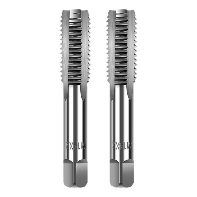 Hand with a tapper to attack the dental artifact threaded drill, fine ...