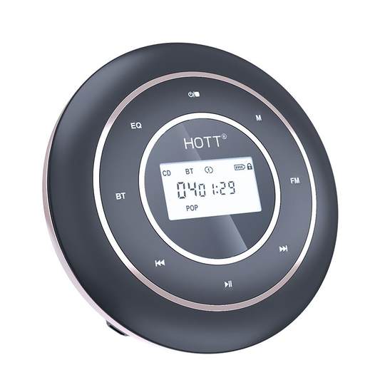 Hott C105 Bluetooth CD Player with Hifi Lossless Sound