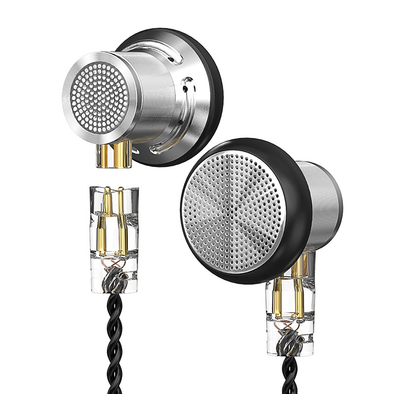 Écouteurs filaires Nd DTS Flathead - Son HiFi avec microphone