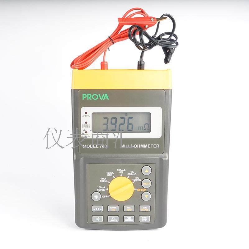 Medidor de miliohmios de microohmios prova700/710 - medidor de resistencia digital de alta ...