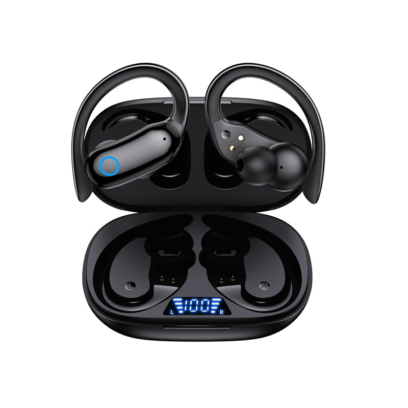 Gnmn V7 Earhook Bluetooth Headphones - Wireless Sports Earbuds with ...