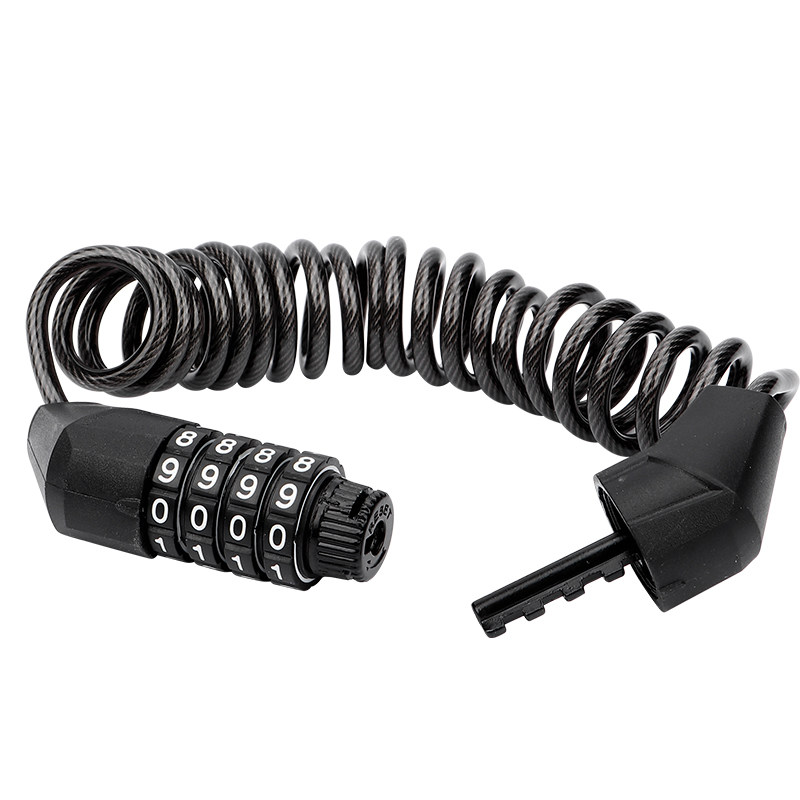 Ml Alloy Motorcycle Lock - Anti-Theft Chain & Helmet Lock