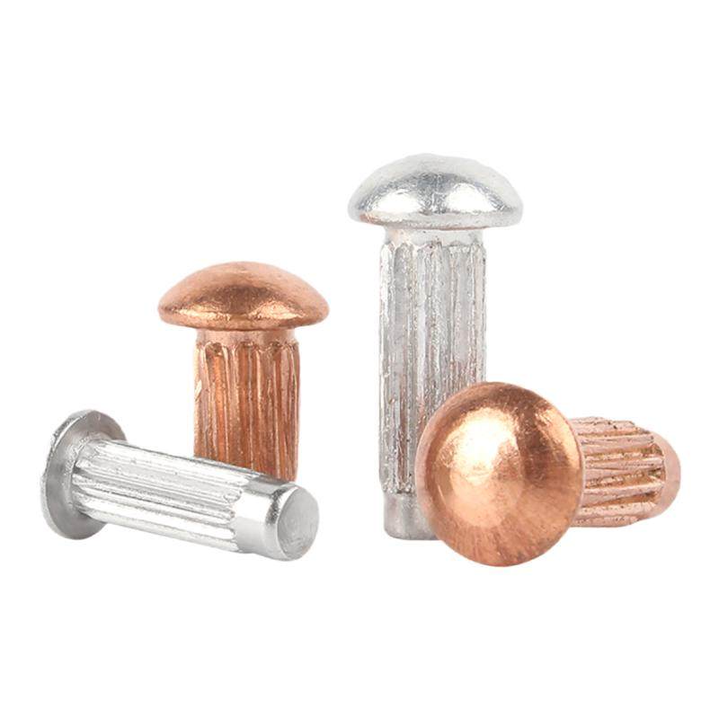 Aluminum Nameplate Rivets GB827 Stainless Steel Knurled Copper ...