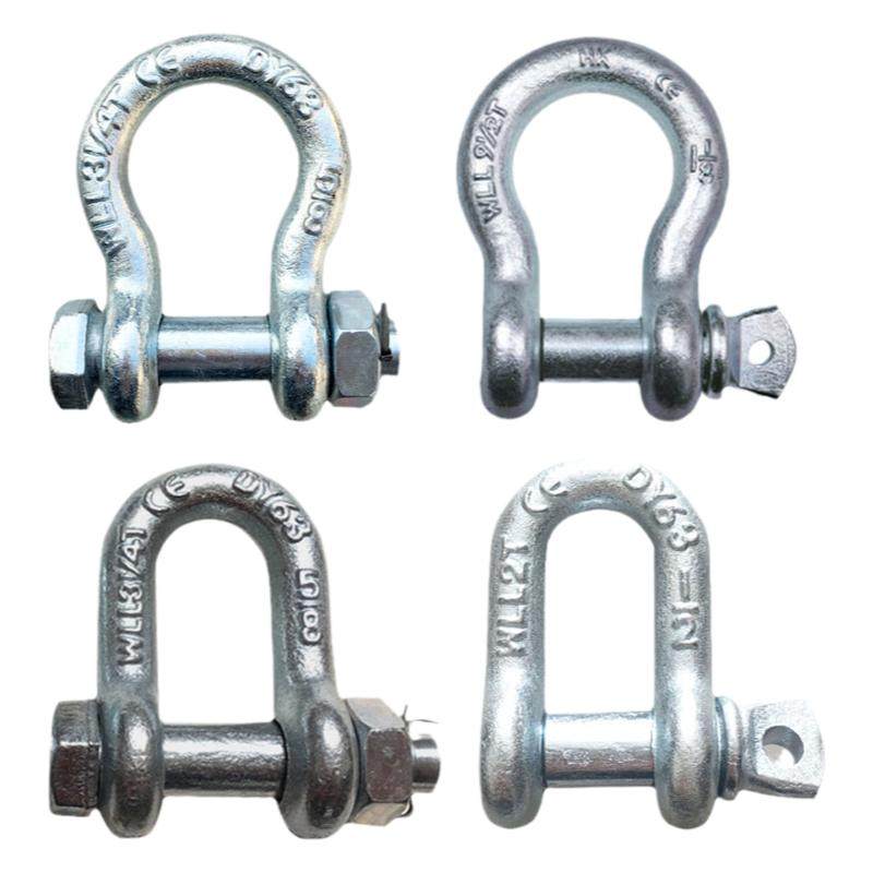 D-Type Lifting Shackle American Shackle - High-Strength Galvanized ...