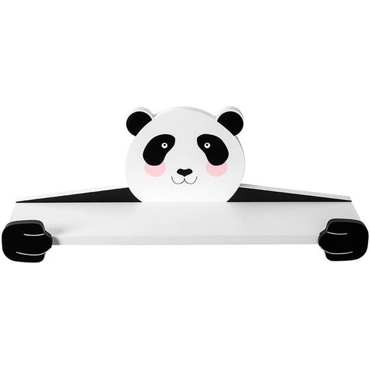 Mitu Baby Panda Wooden Wall Shelf - Children's Room Decor