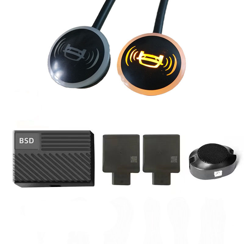 Dual-Color Millimeter Wave Radar 77g Blind Spot Merging Monitoring System Crossing Overtaking ...