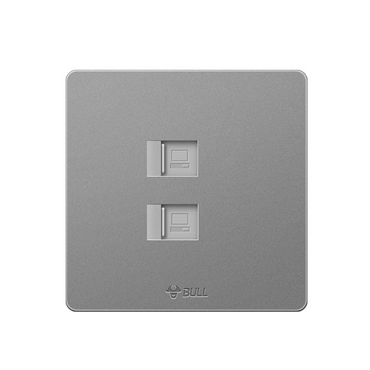 Bull Socket Flagship Switch Socket Dual Computer Network Panel Five ...