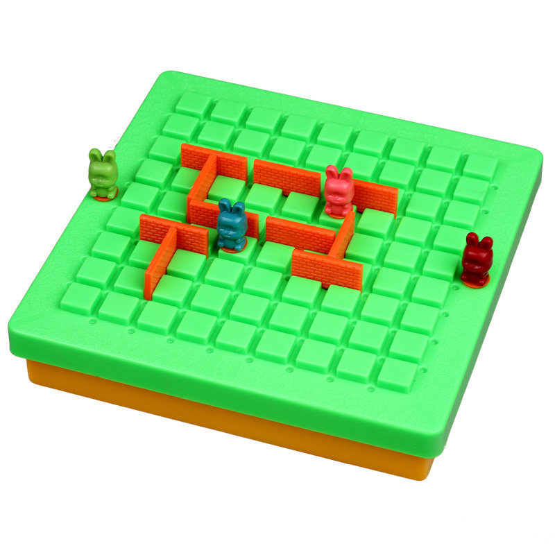 Rabbit Interception Trap Board Game - Interactive Parent-Child Logic ...