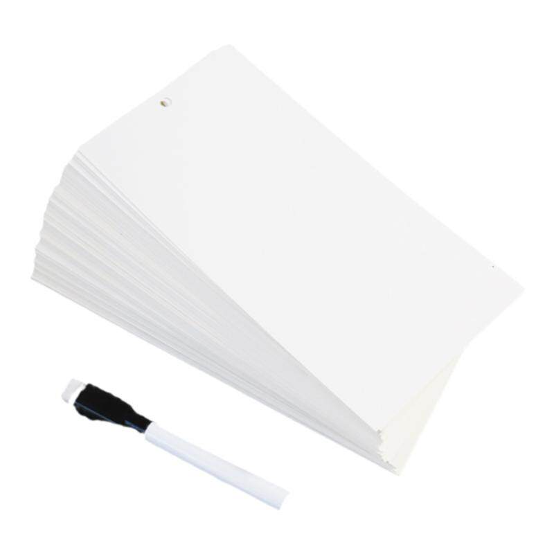 Rewritable Blank Flash Cards - 20x10cm - DIY Learning Aids