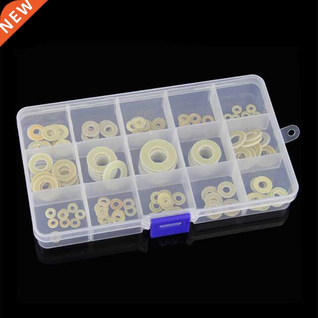 150pcs Bakelite Washer Insulated Flat Washer Mess Kit Electr