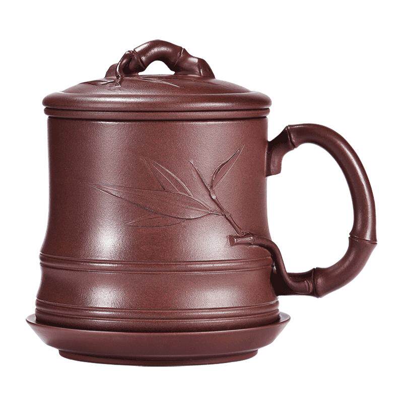 Yixing Purple Sand Tea Cup - Handmade High-End Office Tea Cup with ...