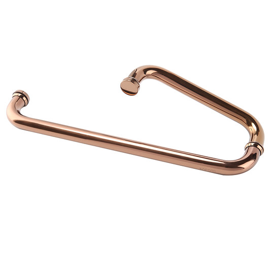 Shower Room Handle Glass Door Handle Stainless Steel L-Shaped