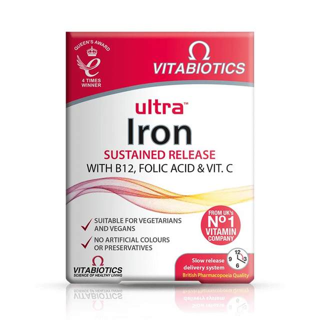 Vitabiotics iron supplement adult women improve pregnant women iron ...