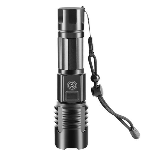 Shuo Sen Strong Light Flashlight - 350+ Lumens, 500m+ Range
