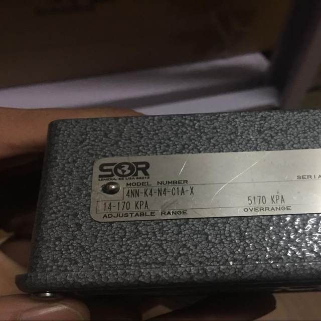 44V1-AA45-M4-C1A SOR pressure switch source supply SOR differential pressure switch bargaining