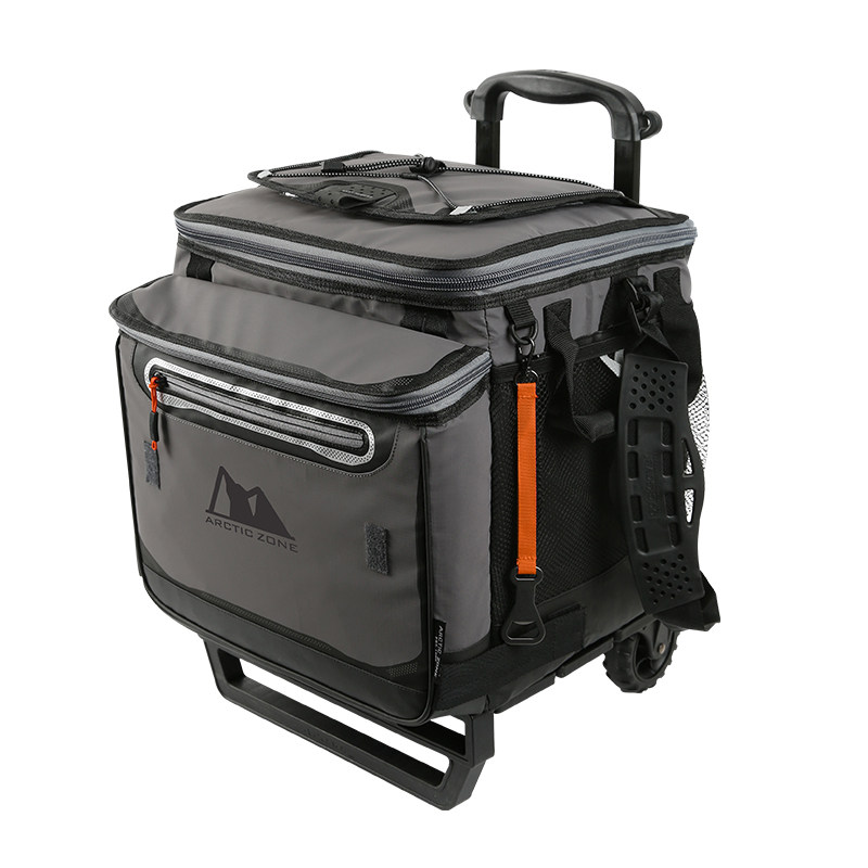 Arcticzone Outdoor Folding Trolley Insulated Box - 38L+5.5L Fresh ...