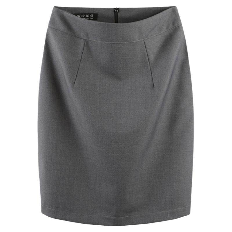 Summer High Waist Skirt Work Short Skirt Professional Dress Tooling Bag ...