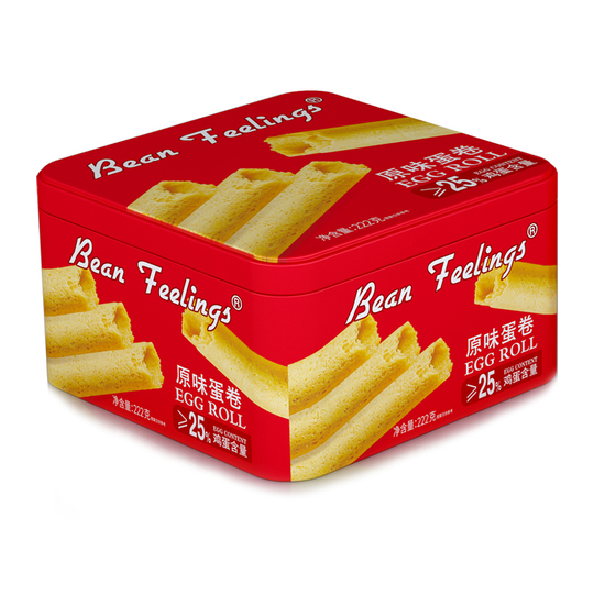 Bean Feelings Originele Eierrollen - 222g Geschenkdoos - Knapperige ...