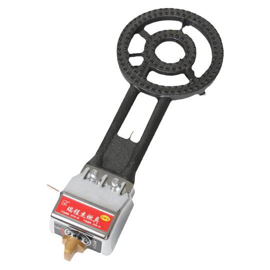 Commercial Gas Stove Head with Flame-Off Protection for Restaurants