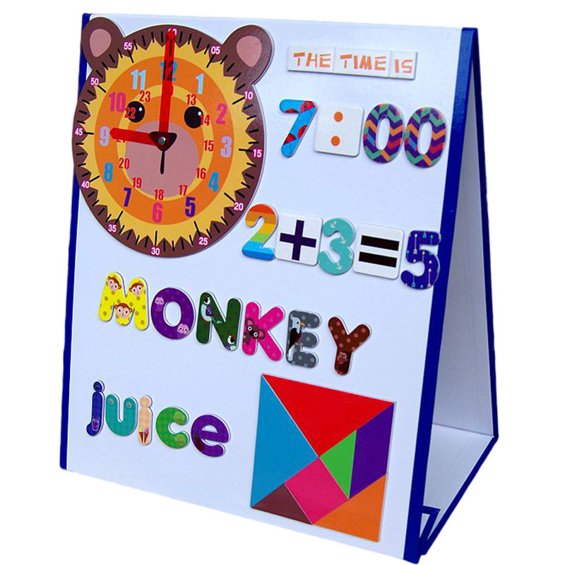 Multifunctional Teaching Whiteboard - Magnetic Learning Board with ...