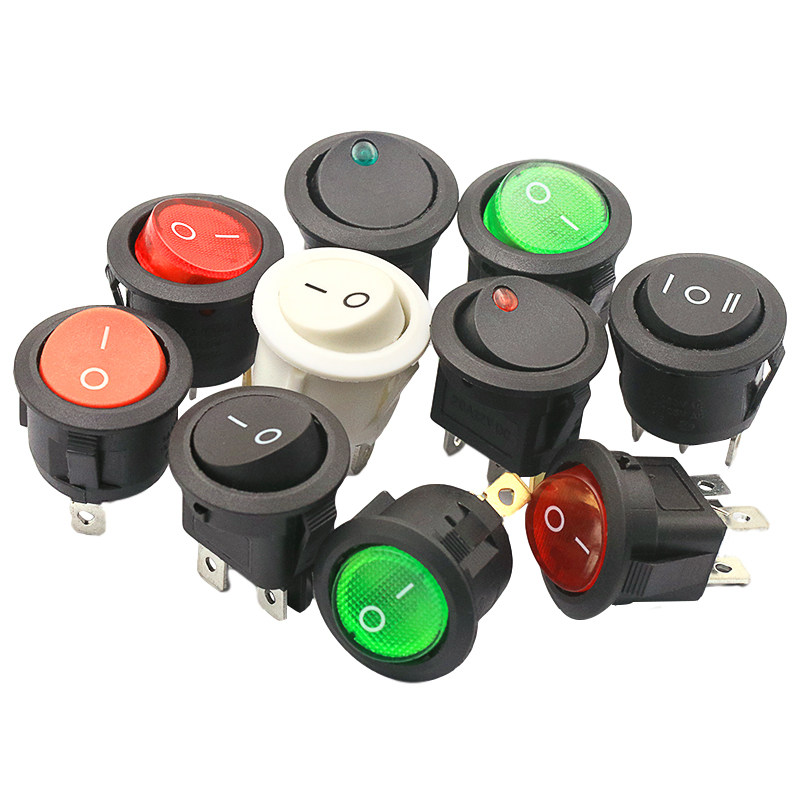 Telesky Boat Switch - Rocker Power Switch - 20mm - 6A 250V