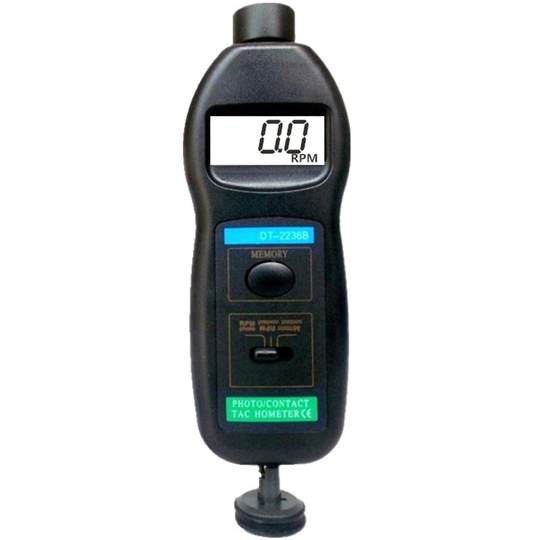 Digital Display Laser Tachometer for Motor Fan Blade Tire | Non-Contact ...