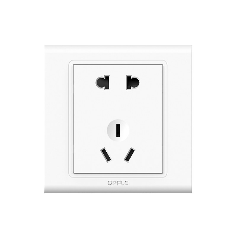Opple Switch Socket Panel 86 Type Five-Hole Wall Power Supply