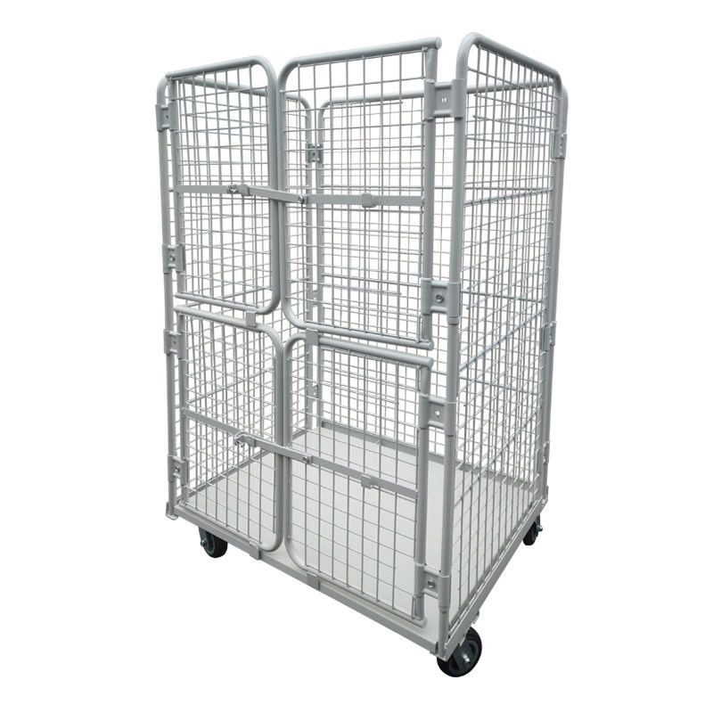 Sammenfoldelig logistikkøretøj: flytbar hjultransport til lager