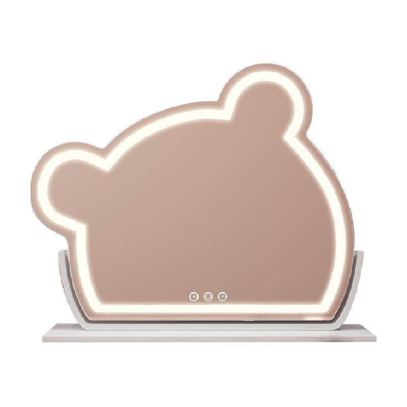 Fenchilin LED Makeup Mirror - Crooked Bear Design - Desktop Vanity ...