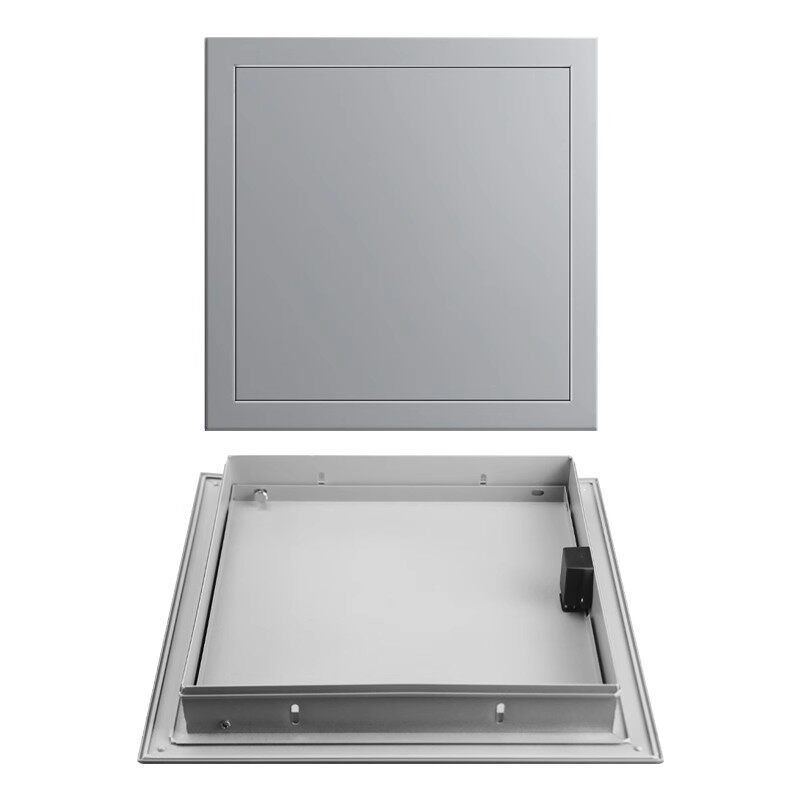 Black push-open aluminum alloy wall pipe inspection hole outward ...