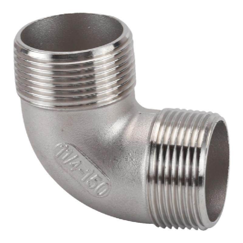 304 rustfrit stål konnektor albue - indre og ydre ledning 90 grader ret ...