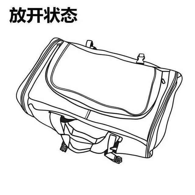 New front transport bag bagged camping training large capacity foldable ...