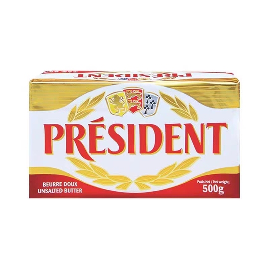 Máslo President - Francouzský dovoz - 500g x 2