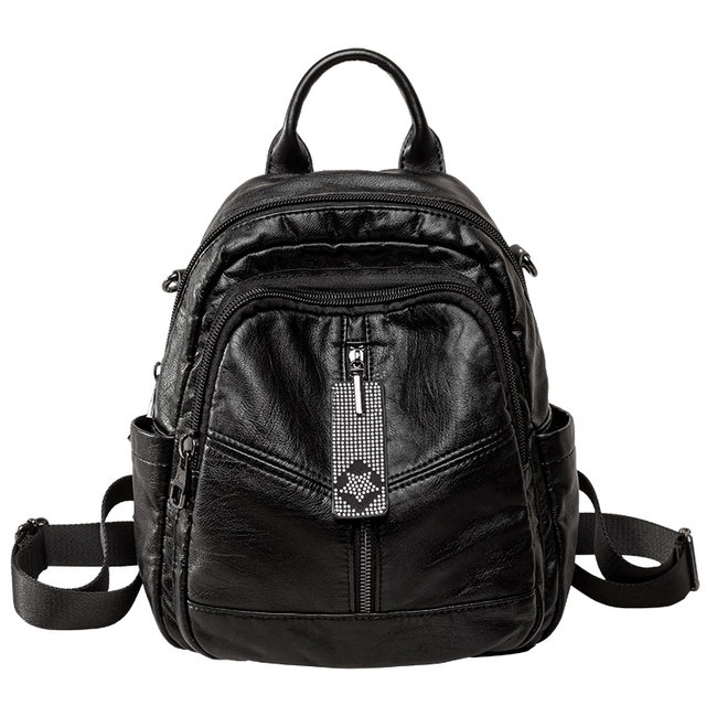 Trendy brand star same style genuine leather backpack for women 2024 ...