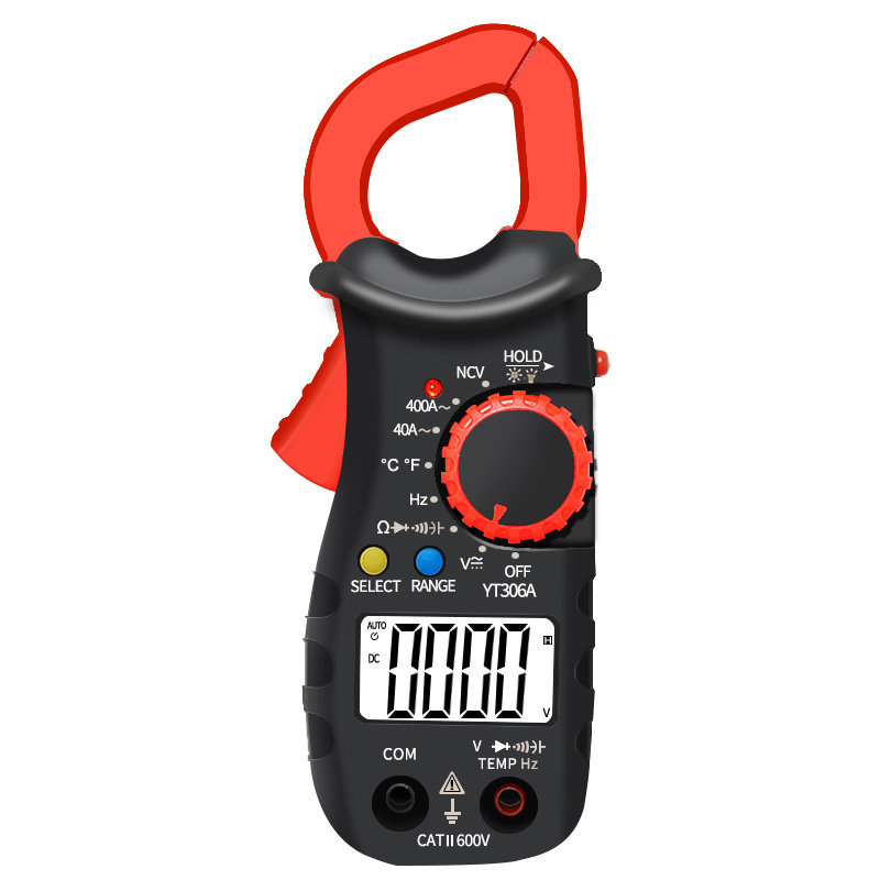 Digital High Precision Clamp Meter Portable Ammeter Mini Micro Multimeter