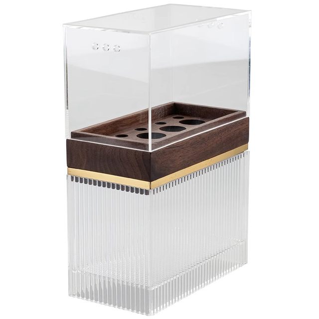 Makeup brush storage box light luxury cosmetics storage box acrylic ...