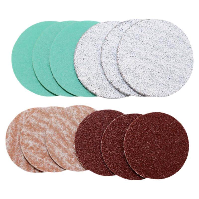Flocked Sandpaper Discs - 25mm, 30mm, 37mm - Self-Adhesive Dry/Wet Sanding