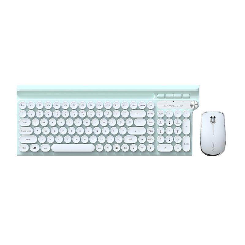 Wolf Way LT500 Wireless Keyboard and Mouse Set - Silent Typing ...