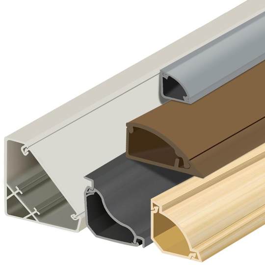 PVC Corner Triangular Wire Trough - Inner Corner Gypsum Line Top Corner ...