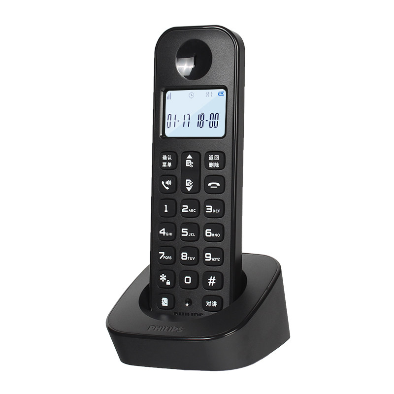 Philips DCTG160 Cordless Phone - Loud Sound, Home & Office Use