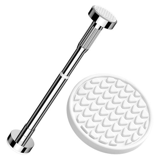 Moon Telescopic Clothes Rod - Aluminum Alloy & Stainless Steel