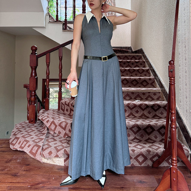 TWANG workplace old money wind and dry practicing sexy shirt lapel ...