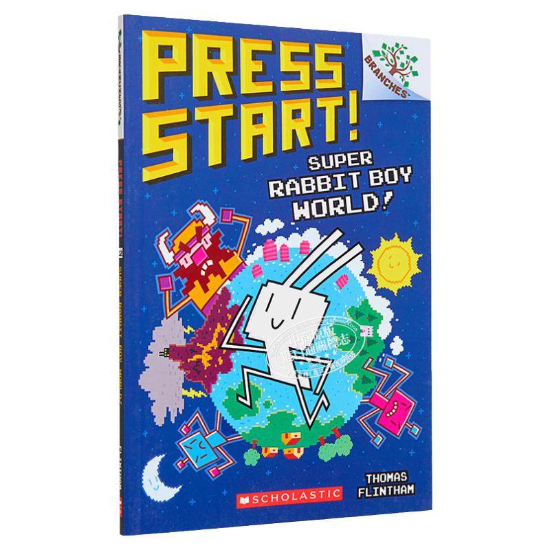 Super rabbit boy xuele big tree cube rabbit englisches kinderbuch