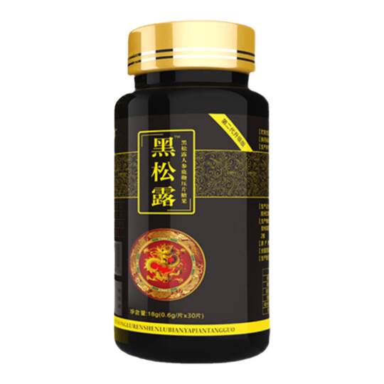 Sort trøffel, hjortepisk og østerstabletter til mænd - ginseng, maca ...