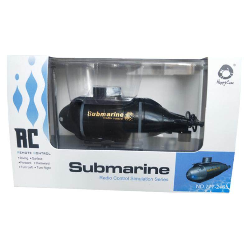 Happycow Remote Control Submarine - 46 Channel Mini Electric Boat Toy