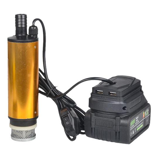 Pompa Oli Elektrik - Bertenaga Baterai Lithium - Paduan Aluminium